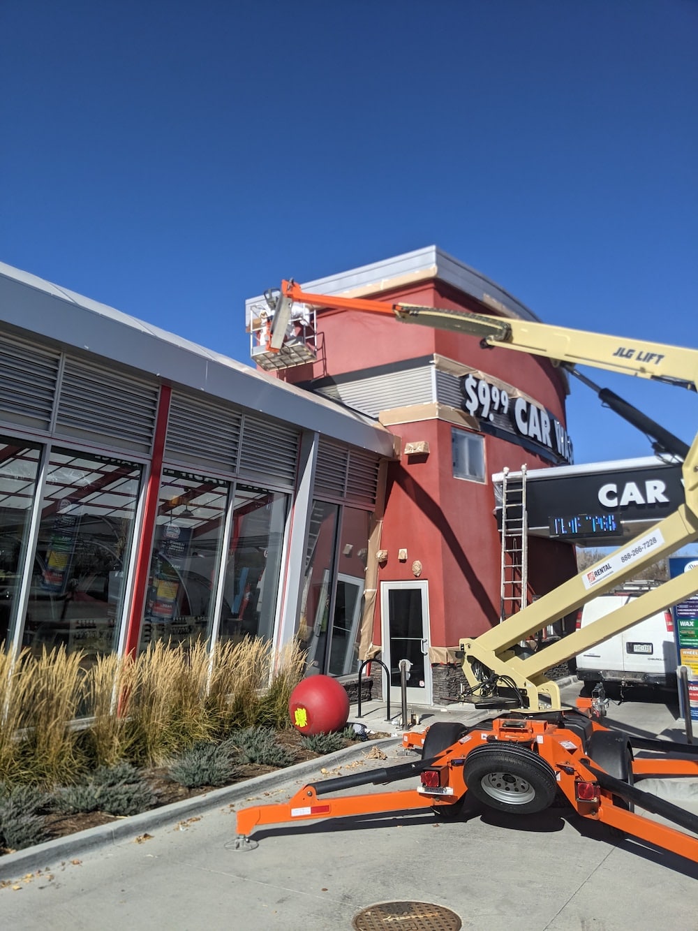 Commercial Exterior Window Frame Painting Denver | Imperial Painters